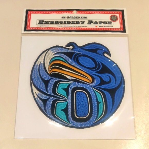 Other | 7 Embroidered Patch Eagle Indigenous Design By Francis Horne Sr | Poshmark